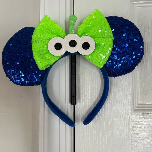 Costumes | Disney Toy Story Alien Headband With Blue And Green ...